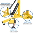 Double Kayak Storage Rack Free Standing Storage for Two Kayak, SUP ...