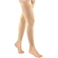 Wukang Medical Grade Toeless Support Hose, 20-30mmHg Beige Thigh High ...