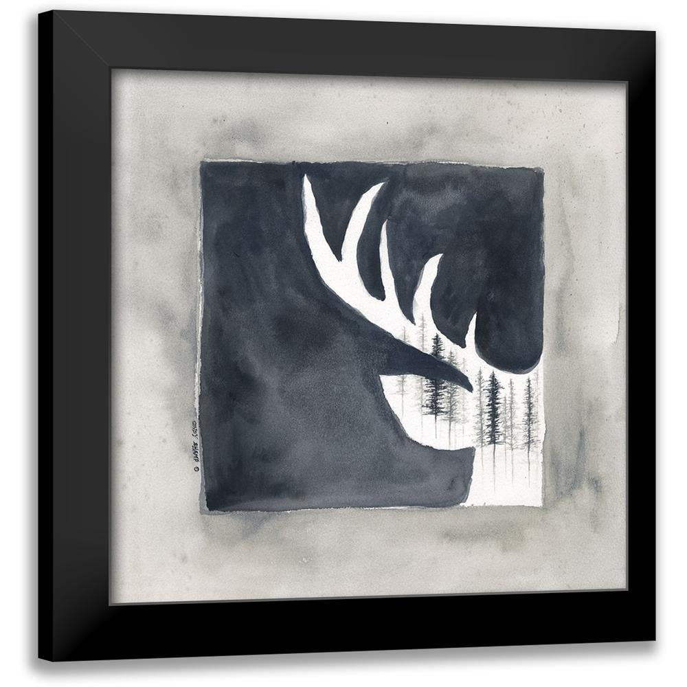 Shamp, Cindy 15x15 Black Modern Framed Museum Art Print Titled - Buck ...