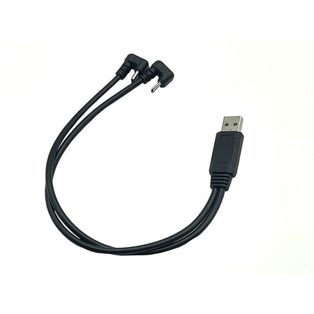 USB 2.0 A Male to to 180 Degree U-Shaped USB Type C Male and Micro USB ...