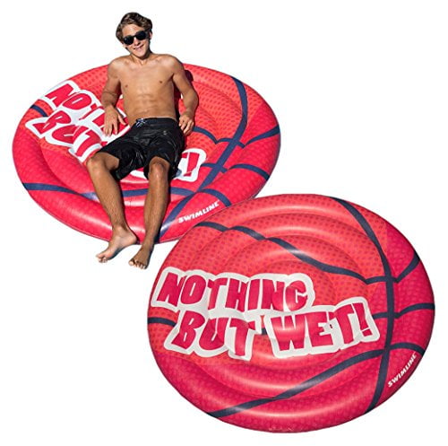 Swimline Basketball Extra Large Island Swimming Pool Float - Walmart.com