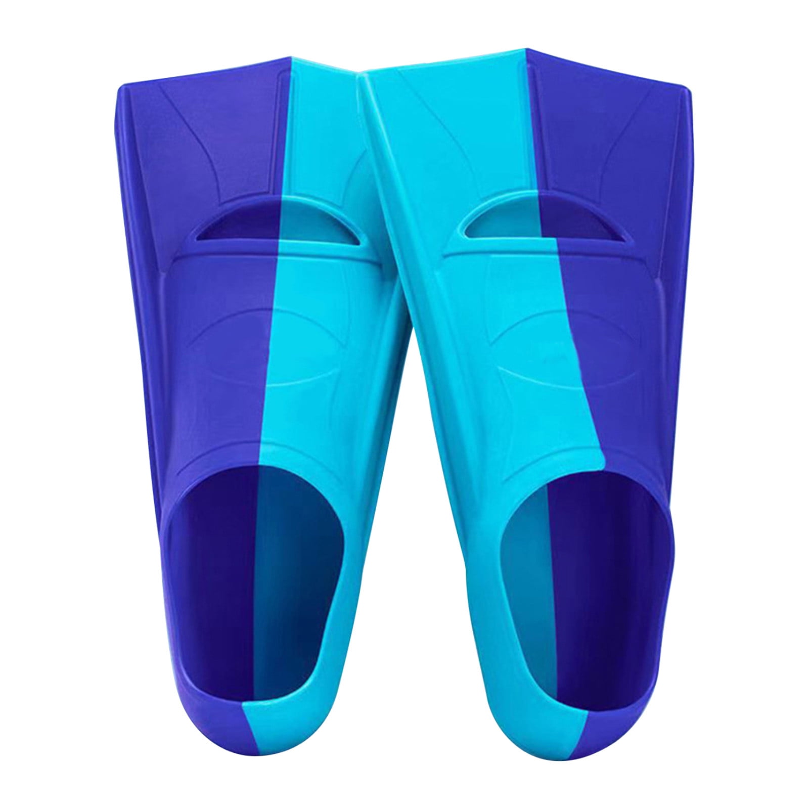 Realhomelove Swim Training Fins, Silicone Swimming Flippers, Open Heel ...