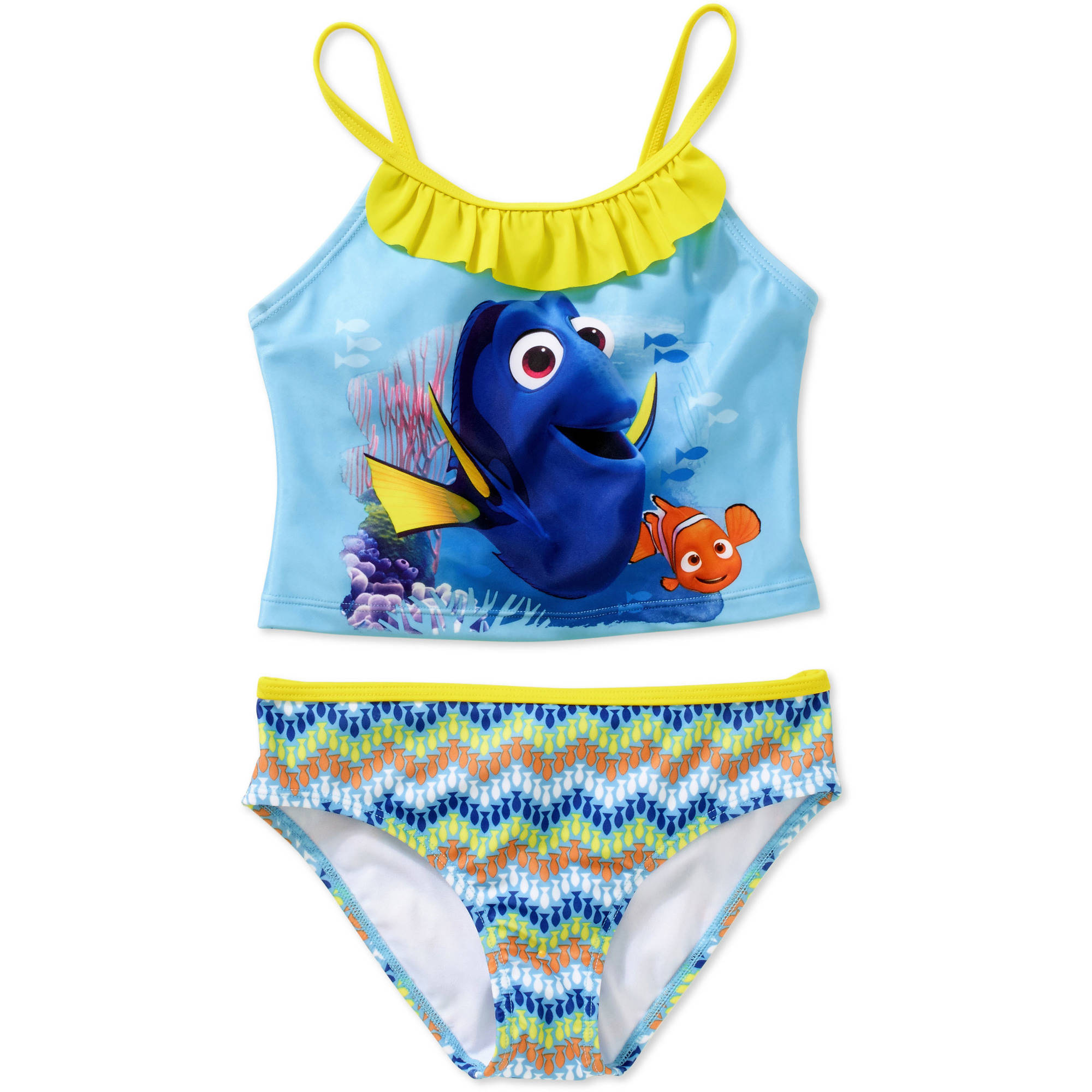 Finding Dory - Girls' Tankini Swimsuit - Walmart.com - Walmart.com