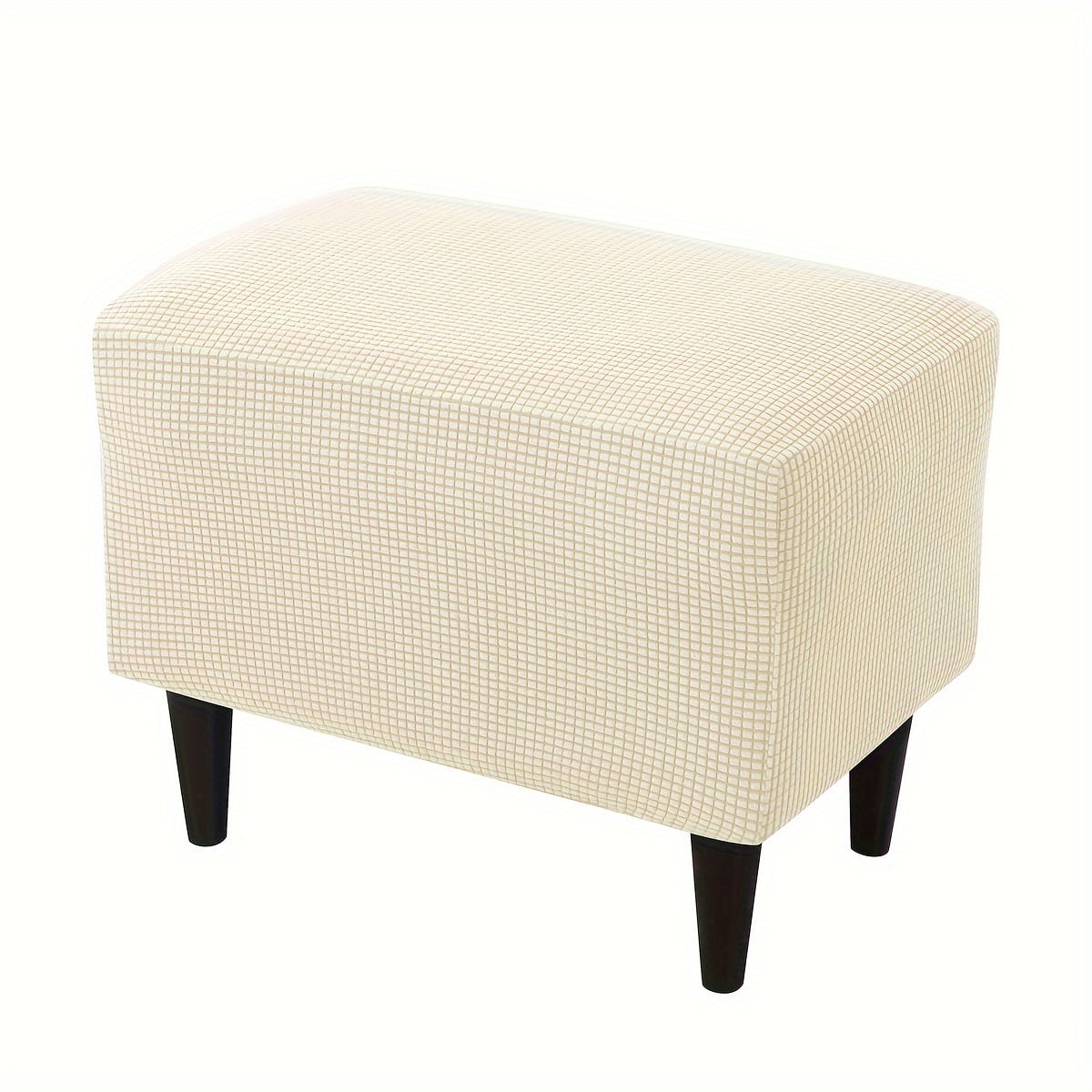 Click here for Cnkoo 1pc Stretch Ottoman Cover Modern Style Dust-... prices