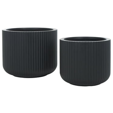 Zeckos AA Importing 59840 Blue And White Planter - Set of 2 - Walmart.com