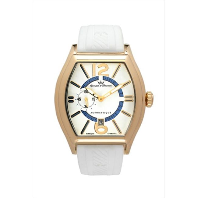 Yonger & Bresson YBH 8342-03 Chenonceau Mens White Dial Watch - Walmart.com