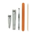 Equate Nail Grooming Essentials Kit with Tweezers, Nail File, Toenail ...
