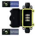 Outdoor Waterproof Junction Box 2 Way Plug Line Underground Electrical ...