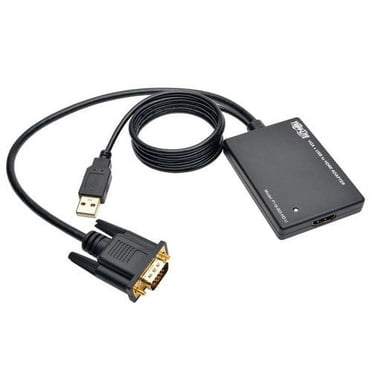 Laptop USB KVM Console Crash Cart Adapter with DisplayPort to VGA and ...