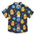 Dailycode Small Short Sleeve Button Down Shirts Ducks with Hat and ...