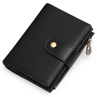 47 Maple Men's Center Stitch Design Genine Black Leather RFID Fixed ...