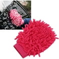 Car Wash Mitt Car Wash Glove Chenille Wash Mitt Microfiber Wash Glove ...
