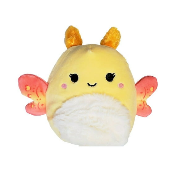 Squishmallow Official Kellytoys 5 inch Miry the Yellow and Pink Moth ...
