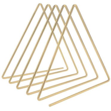 Visland Premium Iron 5-Slot Magazine Holder, Triangle File and Record ...