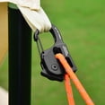 awjaisca 3Pcs/Set Rope Tensioner with Cord Carabiner Outdoor ...