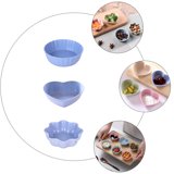 HOMEMAXS 12 Pcs Condiment Bowl Small Snack Dishes Wheat Fiber Dishes 6 ...