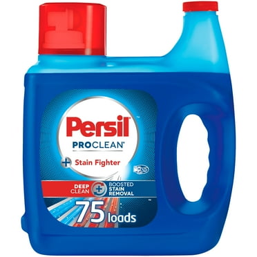 Persil ProClean Liquid Laundry Detergent, Original, 75 Fluid Ounces, 48 ...