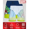 Marvel Avengers Boys’ Swim Trunks – Captain America, Iron Man, Hulk ...