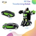 Family Smiles Kids Transforming Robot RC Car Toys for Boys 8-13 Remote ...