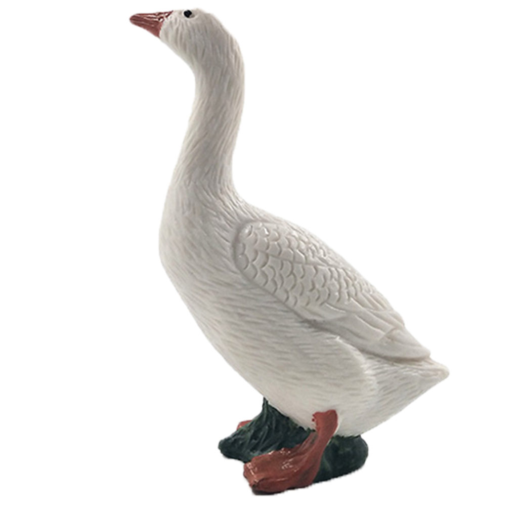 ToyWorld Lifelike Cute Chicken Duck Goose Model Kids Children PVC ...