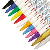 uni Paint Permanent Oil Based Fine Point Paint Markers, Assorted Colors ...