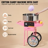 KFFKFF Commercial Marshmallow Machine with Trolley Marshmallow Machine ...