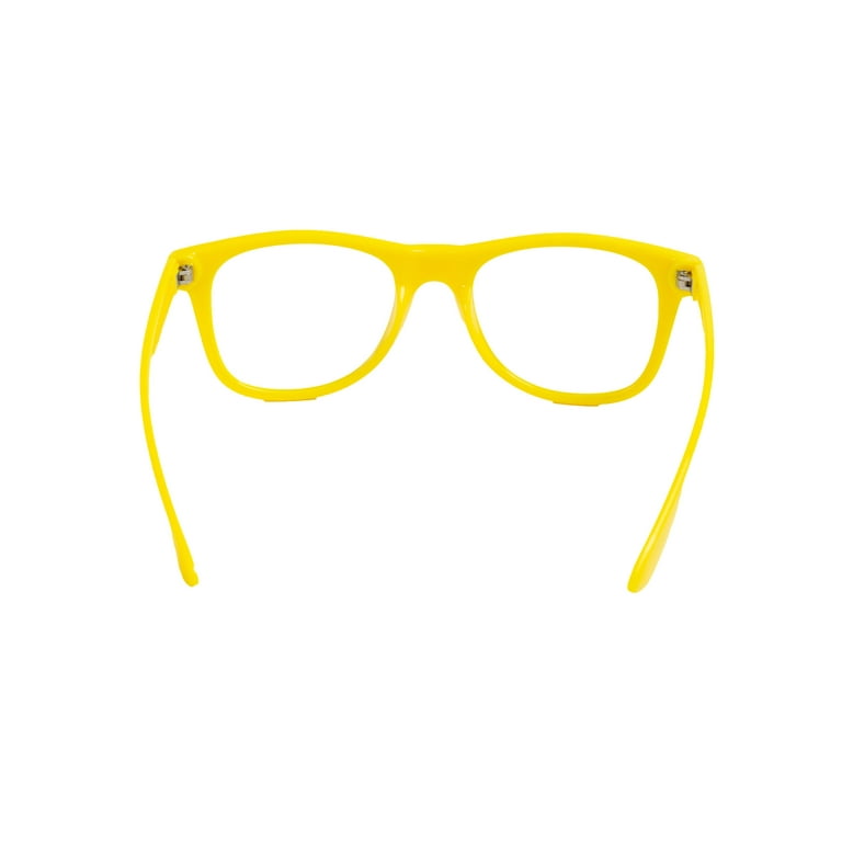 Yellow Nerd Glasses