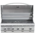 Bullet by Bull Premium 5 Burner Outdoor Kitchen Grill, Built-In Gas ...