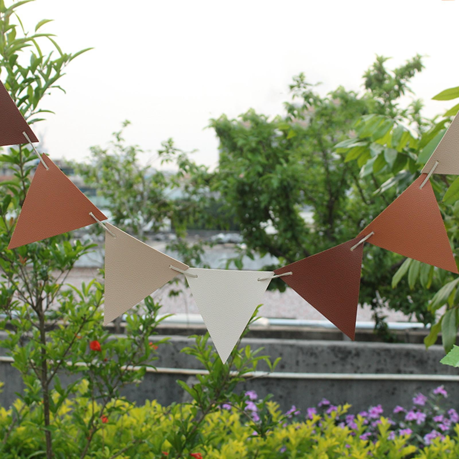 Banderín de 12 piezas, banderas triangulares, artesanal para colgar DIY ...