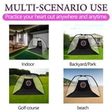 GALILEO, Golf Net, 10' x 6.5' x 6', Backyard Indoor Outdoor Training ...