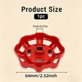 1 Pcs Outdoor Faucet Handle, 7 x 7 mm Square Stem Hole Water Bib Handle ...