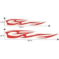 Flame Car Decals, Sovob Auto Car Flame Element Sticker Side Bumper Hood ...