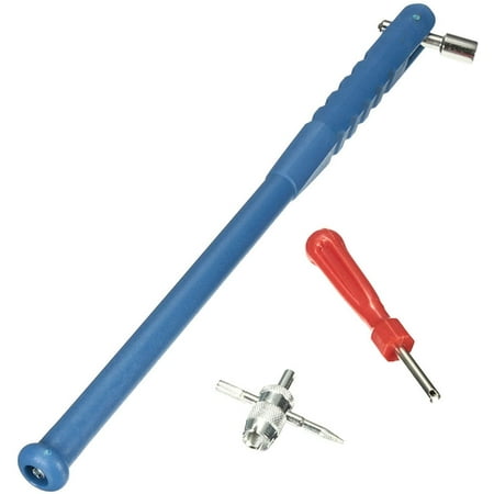 Tire Valve Stem Puller Tool Kit, Universal 4 Way Valve Stem Removal ...