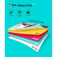 Photo Paper 2x3″ 50 Sheets, Premium Printer w/Adhesive Back, Waterproof ...