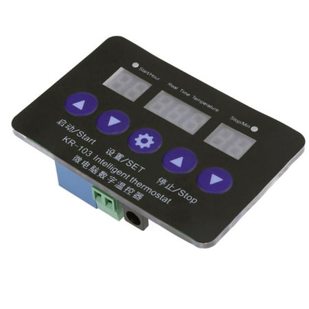 KR-103 Temperature Controller With LCD Display Thermometer Digital ...