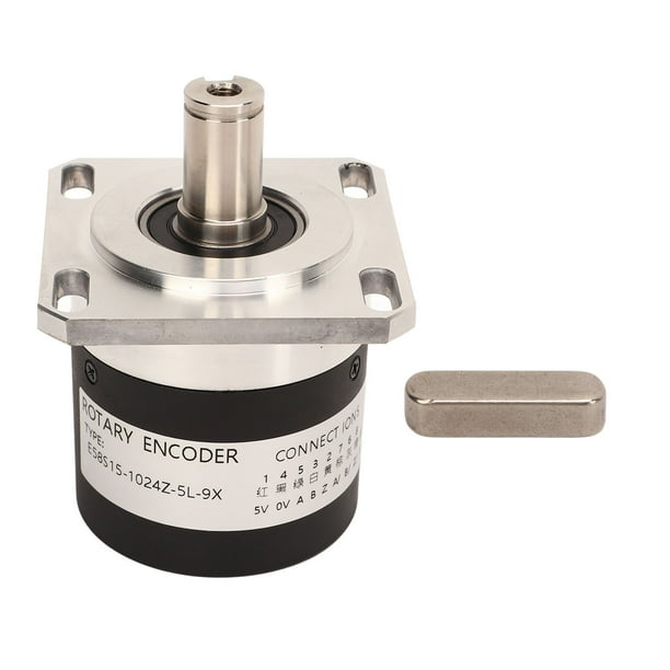 Rotary Encoder,Rotary Encoder 1024 Pulses Rotary Encoder V Shaft Rotary ...