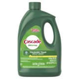 Cascade Gel, Dishwasher Detergent, Lemon Scent, 120 fl oz - Walmart.com
