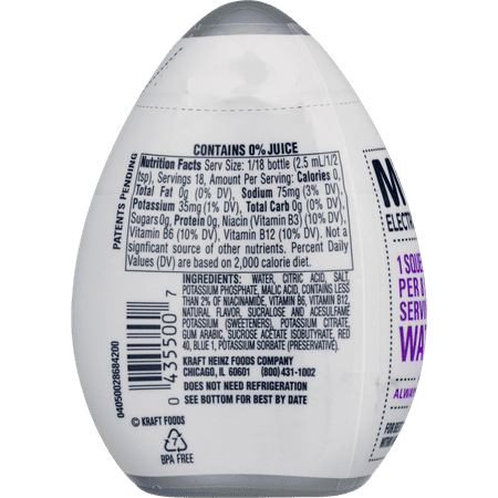 Mio Liquid Nutrition Facts – Besto Blog