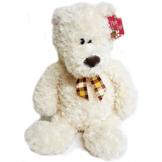 Large Plush Cream Teddy Bear 19 Sitting - Walmart.com