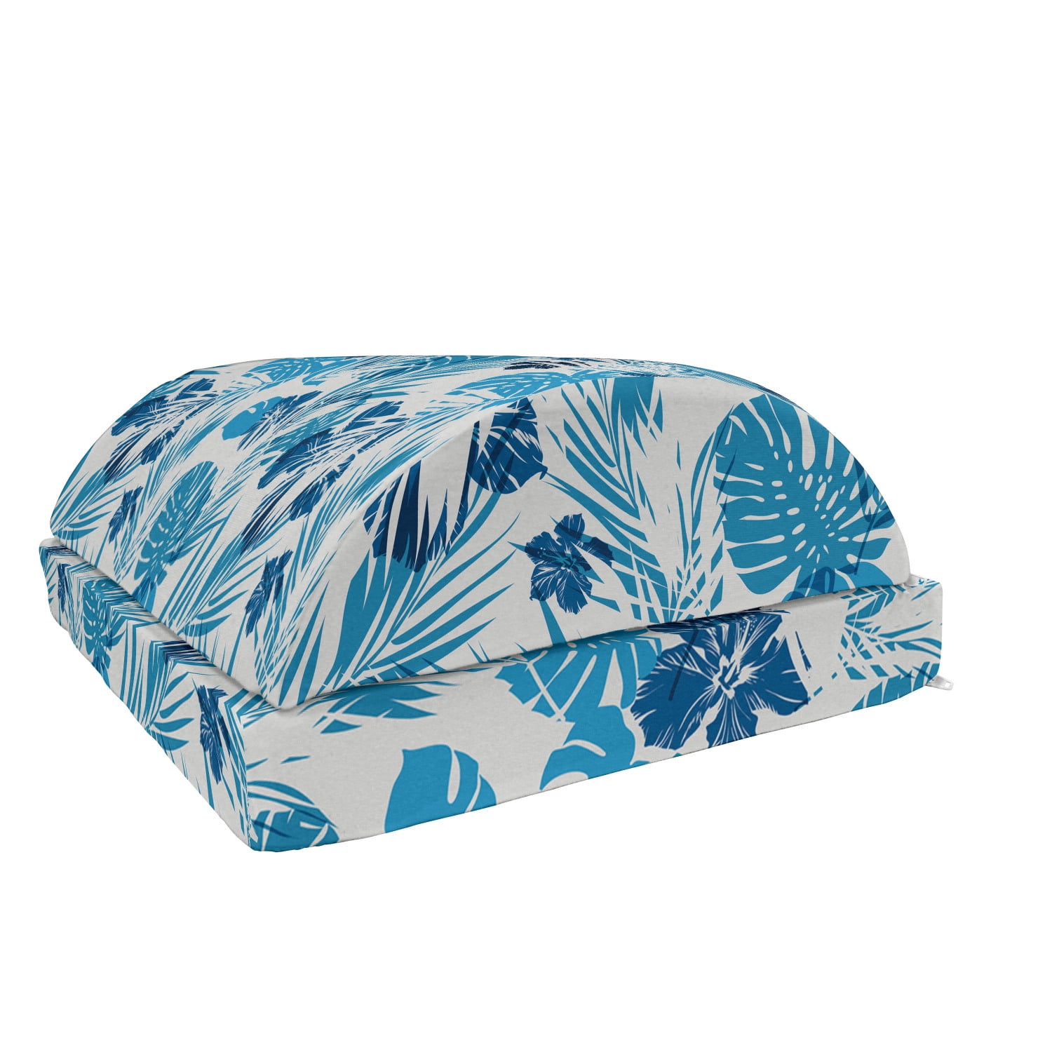 Leaf Foot Rest, Island Ocean Beach Sea Inspired Hawaiian Flowers Palm ...