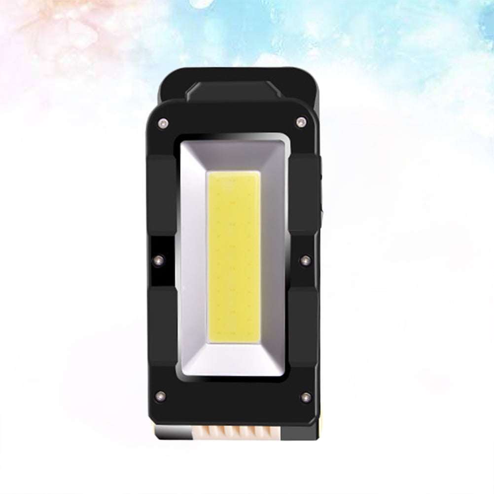 Showeroro 1pack Compact Led Flashlight For Indoor Outdoor Vehicle Repairing Activities Focusing Magnetic 1.8x1.3x4.1in