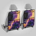 Car Back Seat Organizer Antique Nylon Fabric Thickened Waterproof Foot ...