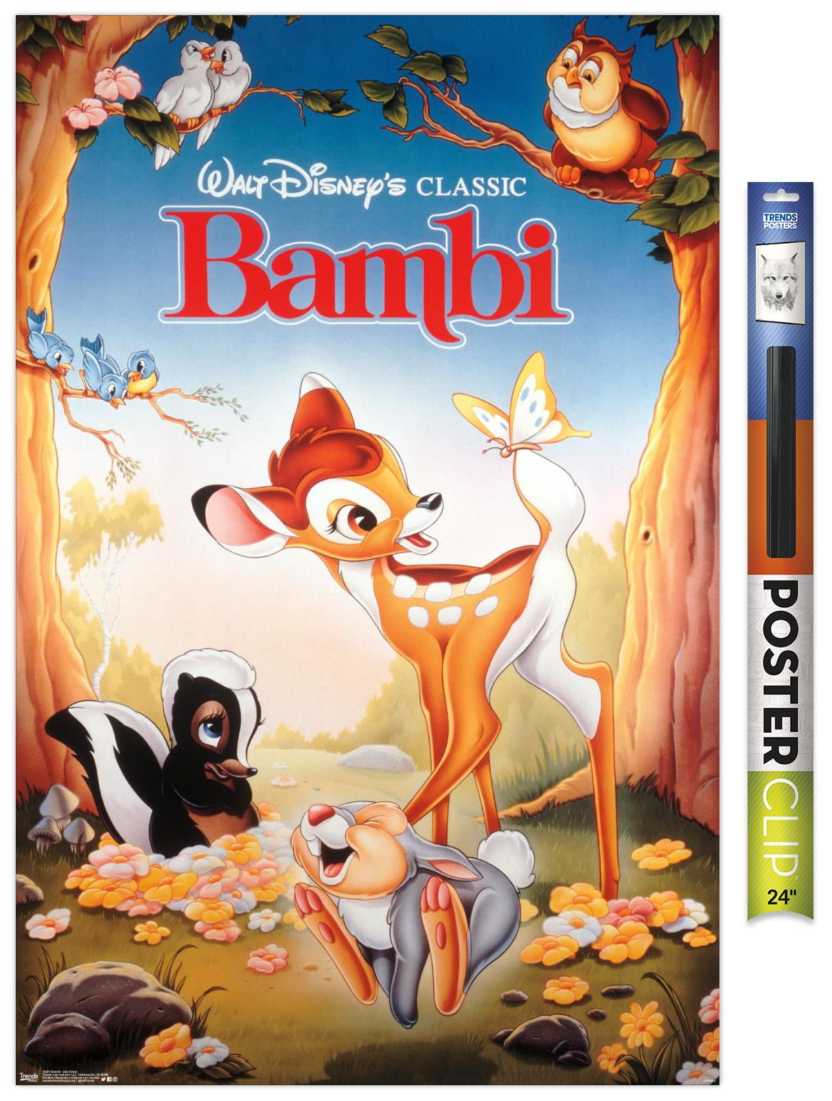 Disney Bambi - One Sheet Wall Poster, 22.375" x 34" - Walmart.com