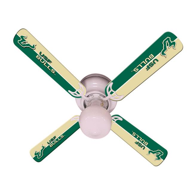 Ceiling Fan Designers 7999-USF 42 in. New NCAA USF South Florida Bulls ...