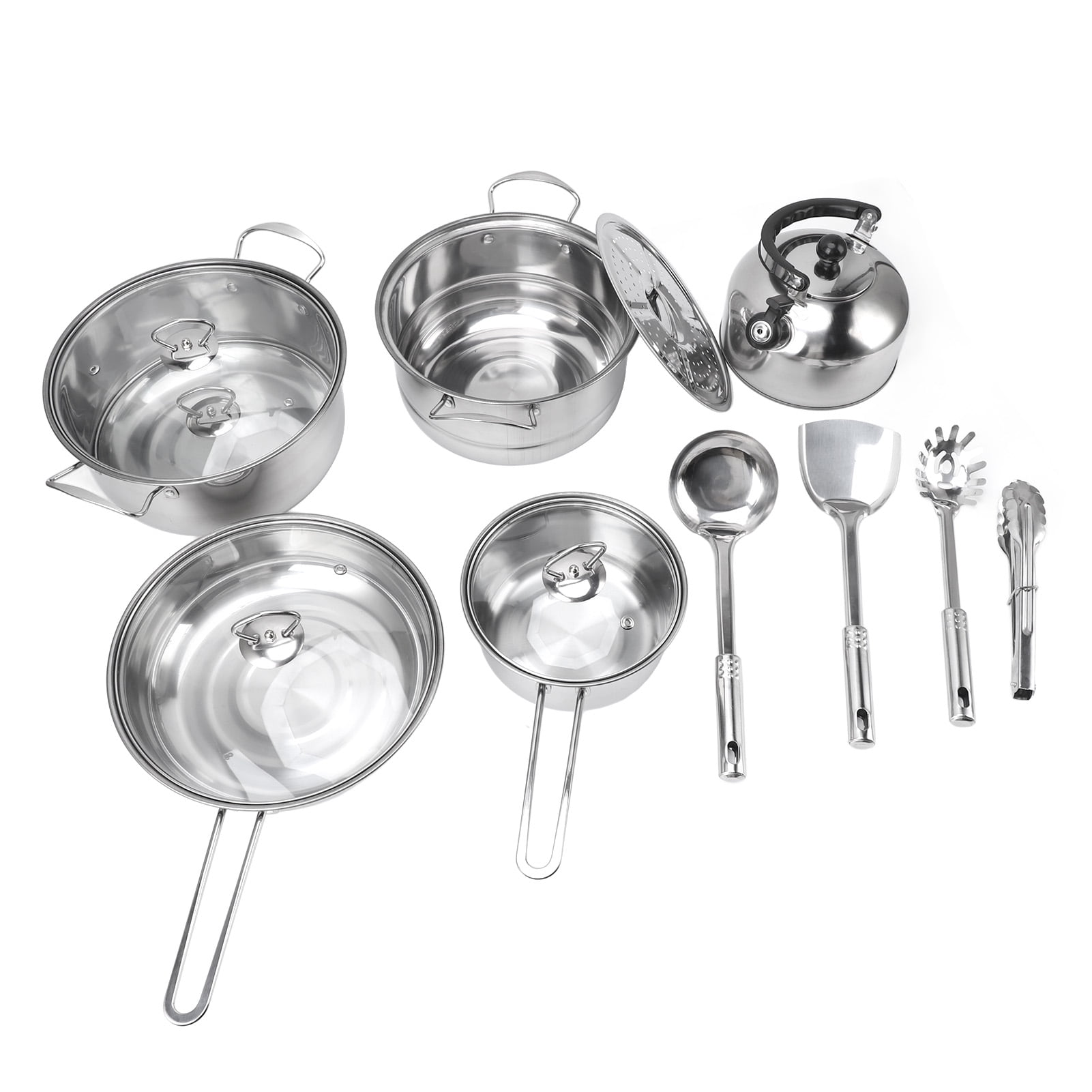 Click here for Ylshrf Frying Pan Soup Pot Set  Stick Proof Stainl... prices