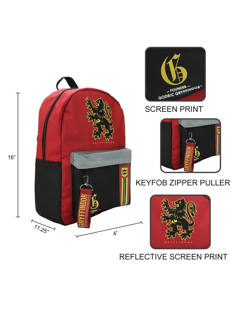 Official Licensed Merchandise Harry Potter Gryffindor Backpack ...
