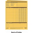 Confidential Employee Safety and Training Record Folder | 9-1/2” x 11-3 ...