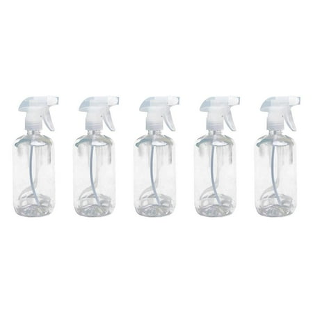 Lepai 5 Pcs 500ml Plastic Empty Spray Bottle Transparent Disinfection ...