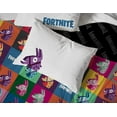 Fortnite 5 Piece Bedding Sets, Full with Comforter, Fitted Sheet, Flat ...