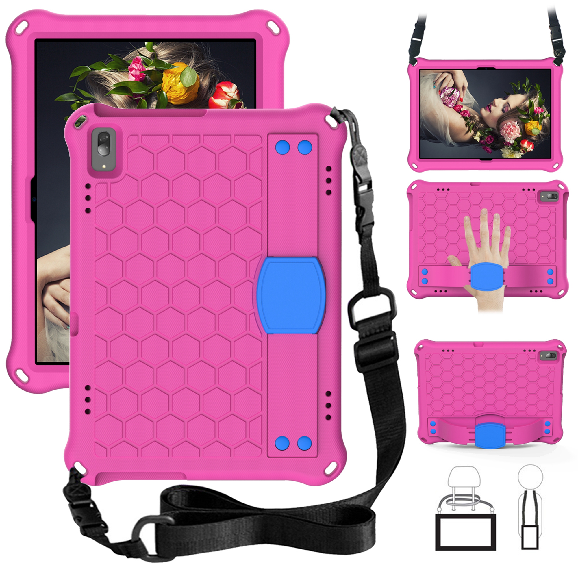 Kids Friendly Tablet Case for Lenovo Tab M10 TB-X505X/F/TB-X605F, Heavy ...